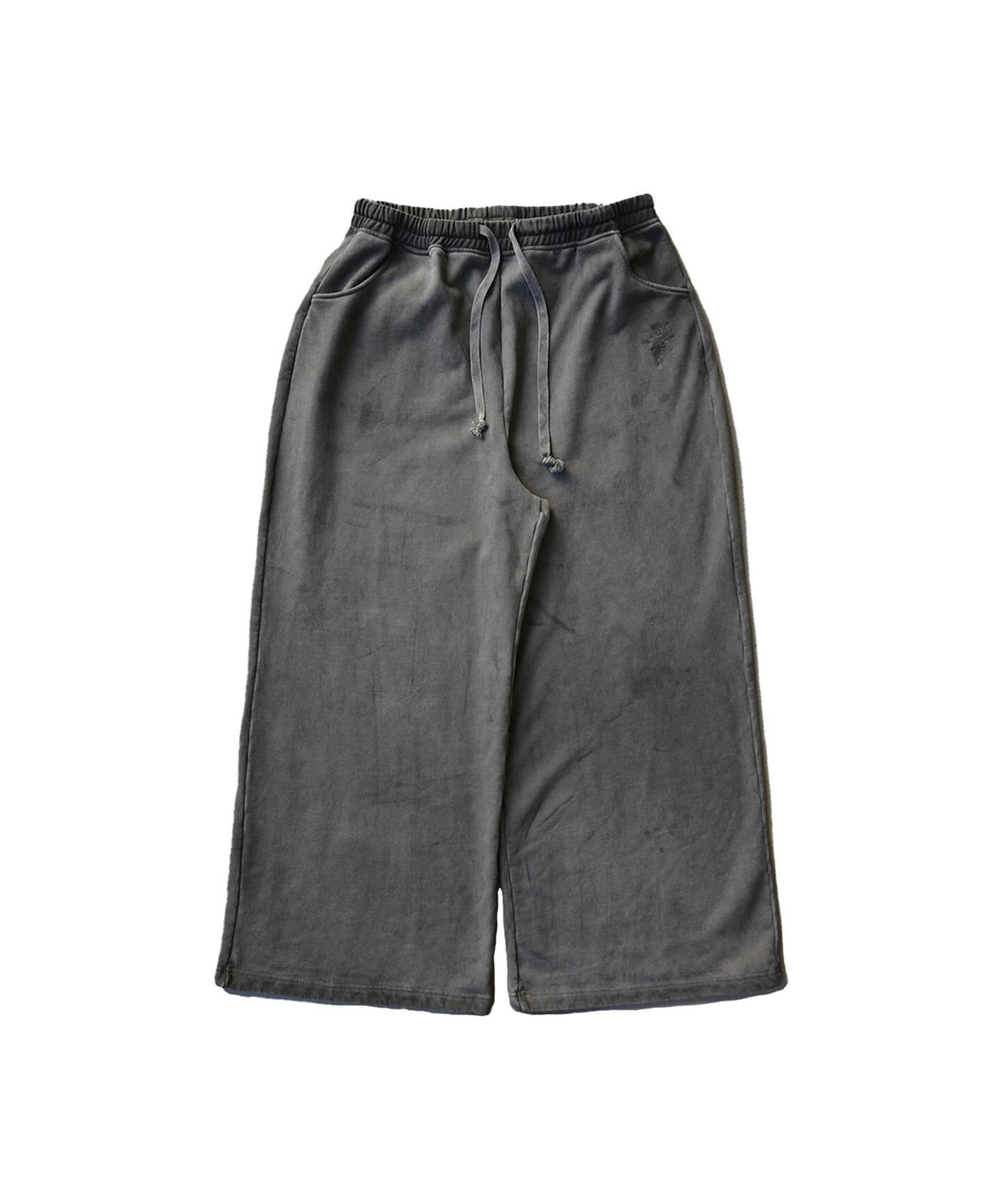 IRON GREY STAINED BAGGY SWEATPANTS – Eternal Love